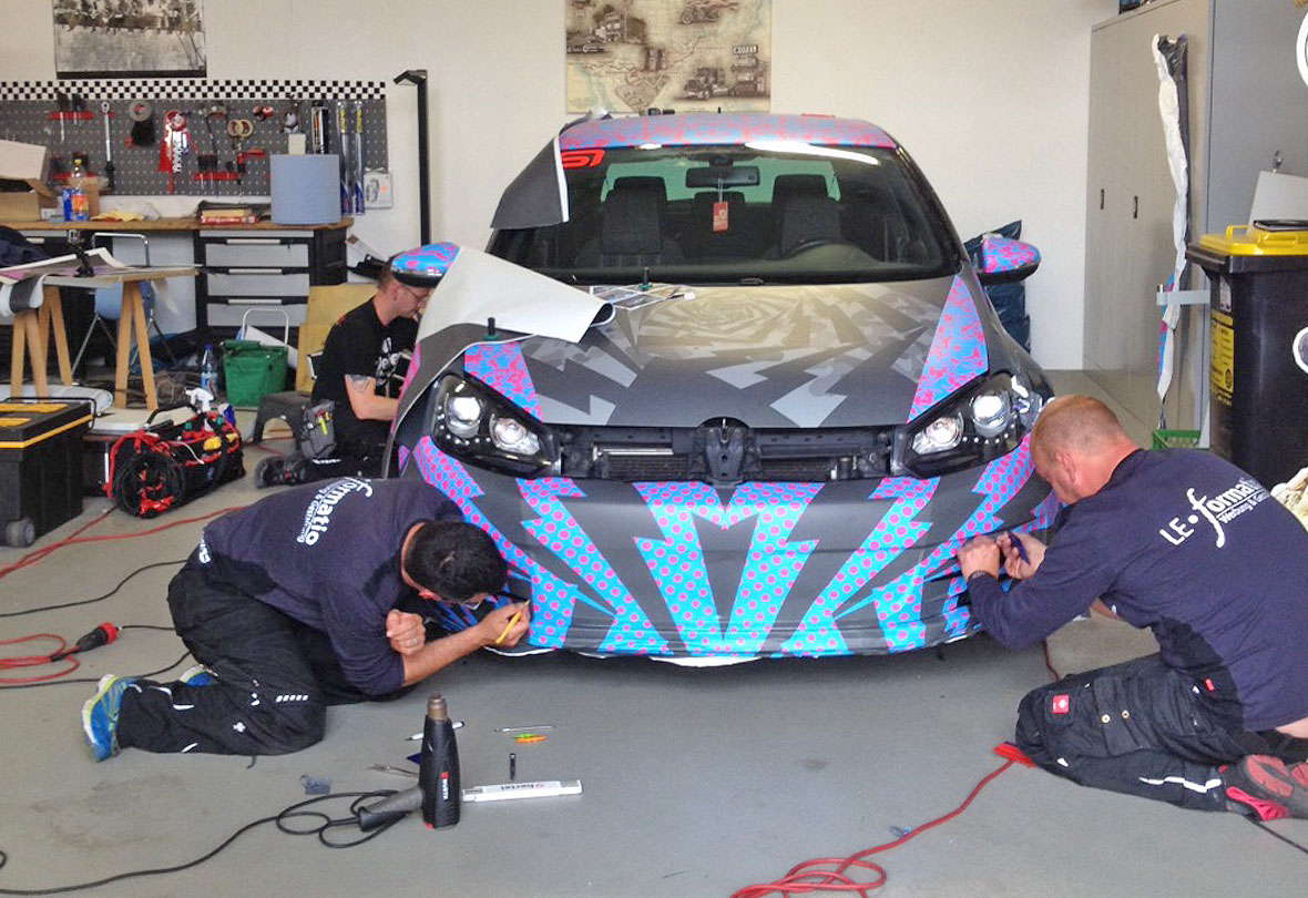 Individuelles Design - Car Wrapping von Autofolien Leipzig